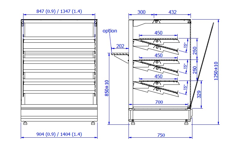 Opus 1,4 | Neutral counter display