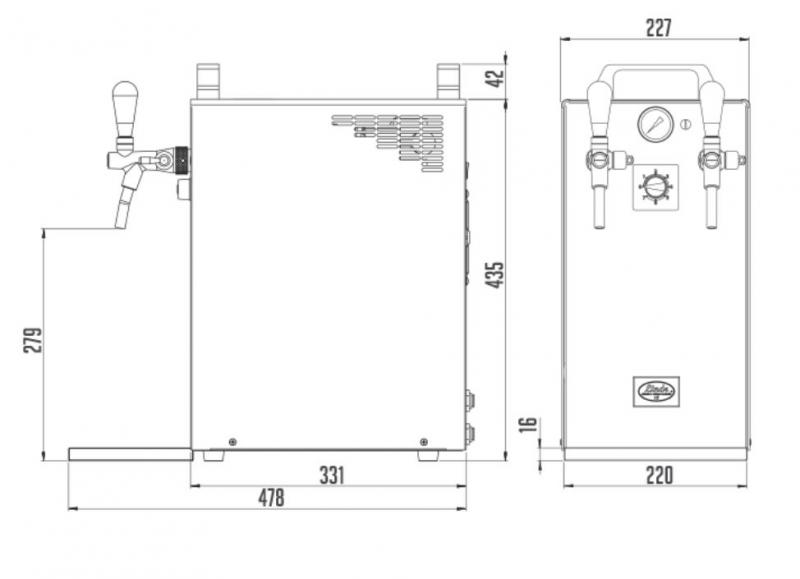 Lindr KONTAKT 40/K Profi NEW Green Line | Dry contact double coiled ...