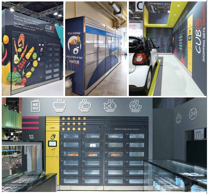 CUB@ 2 LKR DRY | Self-service locker - neutral module