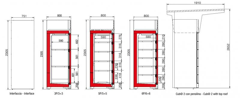CUB@ 2 LKR BT V | Self-service locker - freezer module