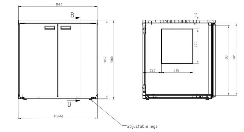 TC KEGNS4 (DKB-4) | KEG cooler