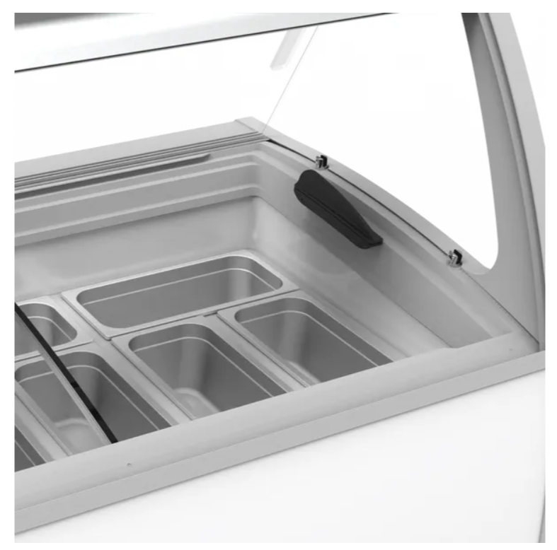 SIC6WB | Ice cream counter for 6 flavours